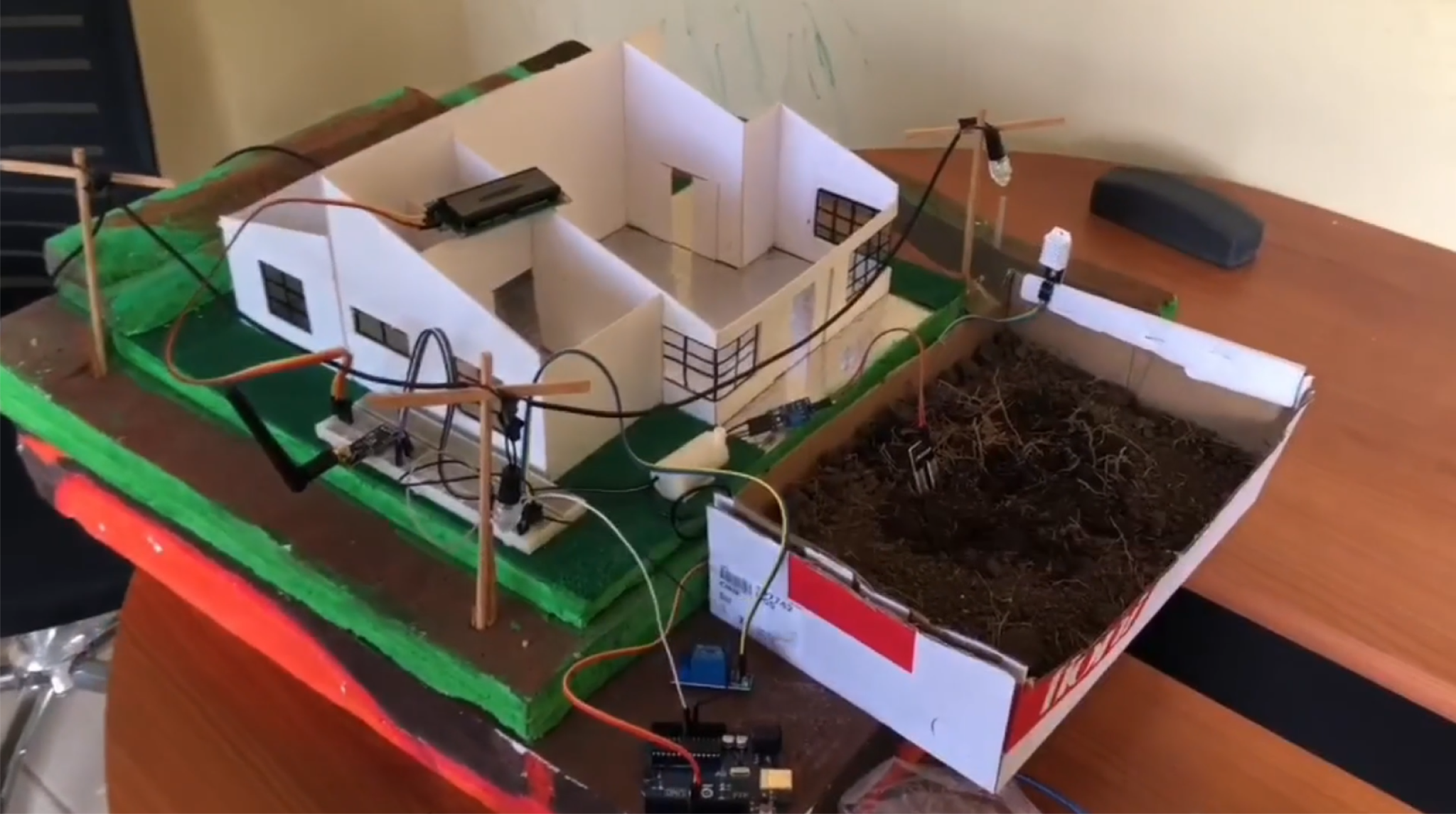 Young people develop a smart irrigation system to improve their ...